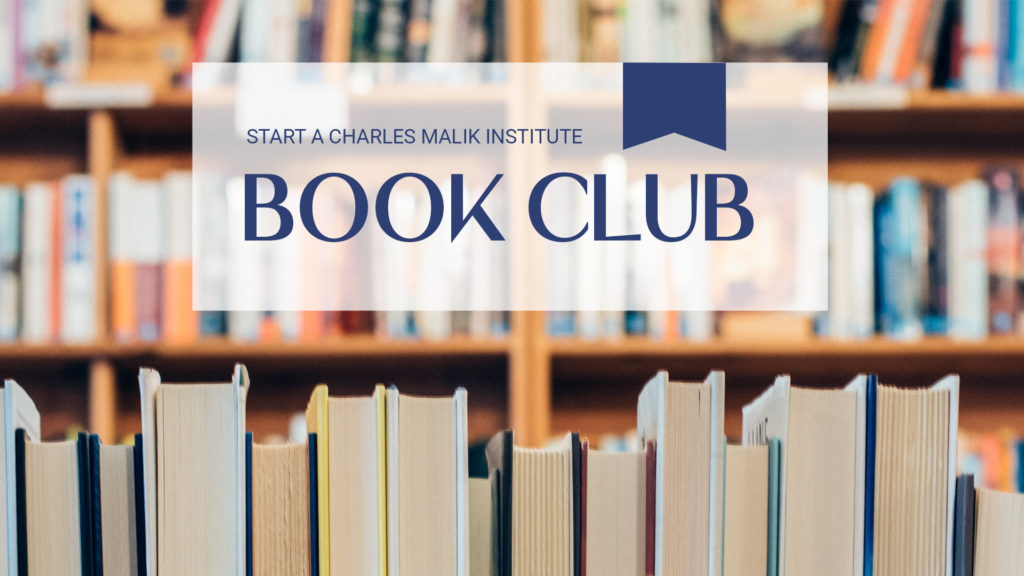 Book Club Sign-Up - Charles Malik Institute